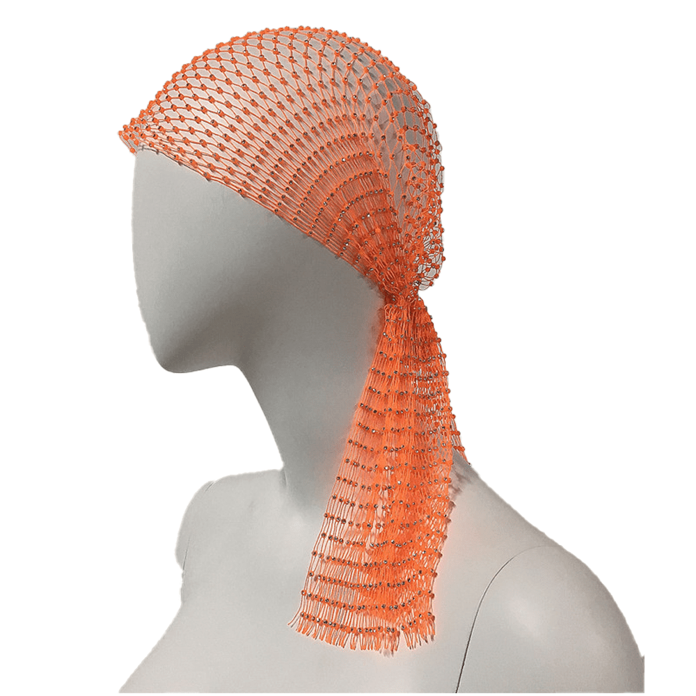 Rhinestone Mesh Headband Glitter Crystal Hairband Stretchy Black ...