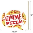 Big Dot of Happiness Funny Pizza Party Time - Baby Shower or Birthday ...