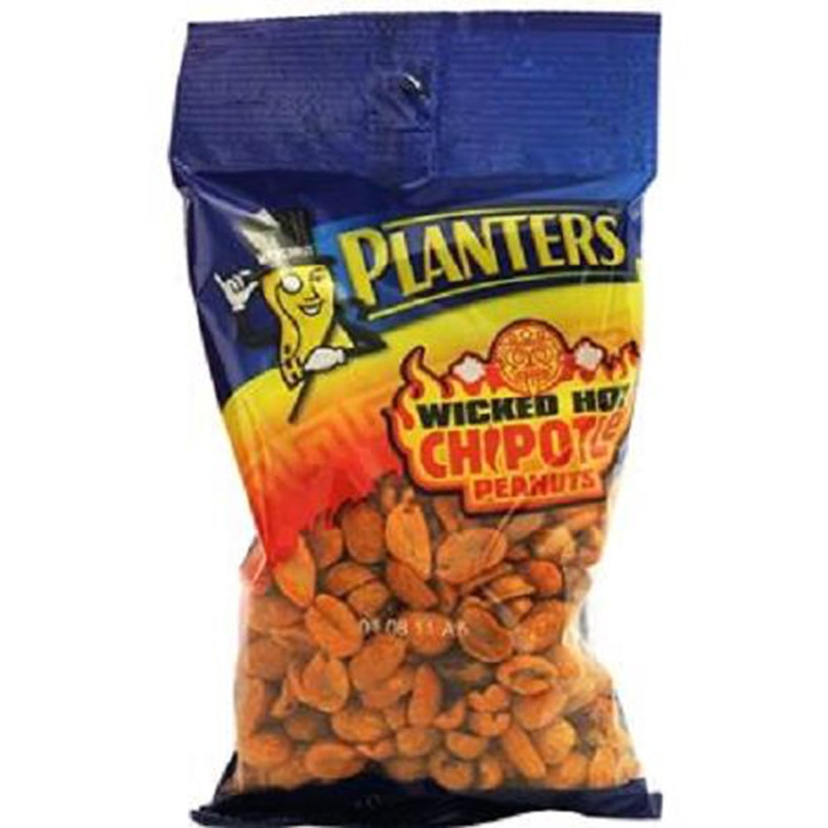Planters Chipotle Peanuts, 6-Ounce Packages (Pack of 12) - Walmart.com