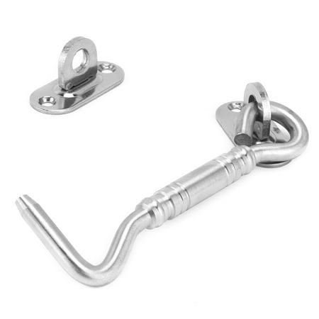 Eye Latch, High Security Door Latch Long Lasting 201 Stainless Steel ...