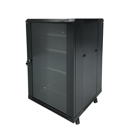 FixtureDisplays® Server AV Cabinet Audio Video Equipment rack lock keys ...