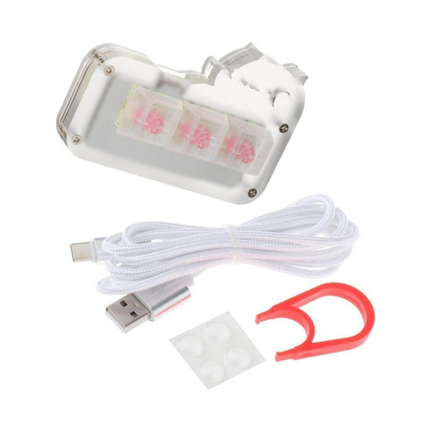 pitrice Mini 3 Key Game Keypad Macro Programmable RGB LED Backlit ...