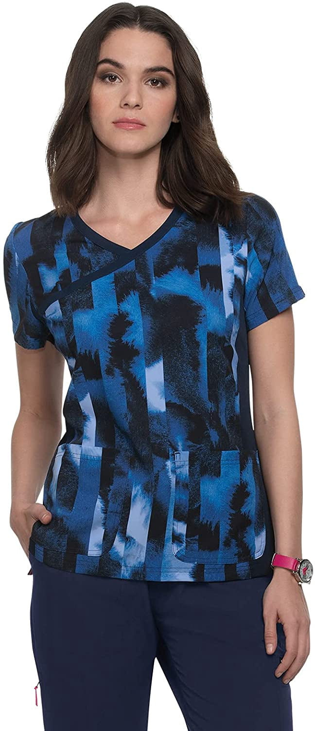 KOI Lite Stretch 1049PR Womens Raquel Scrub Top XX-Small Watermark ...