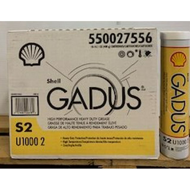 Shell Gadus S2 U1000 2 (10 tube carton) - Walmart.com