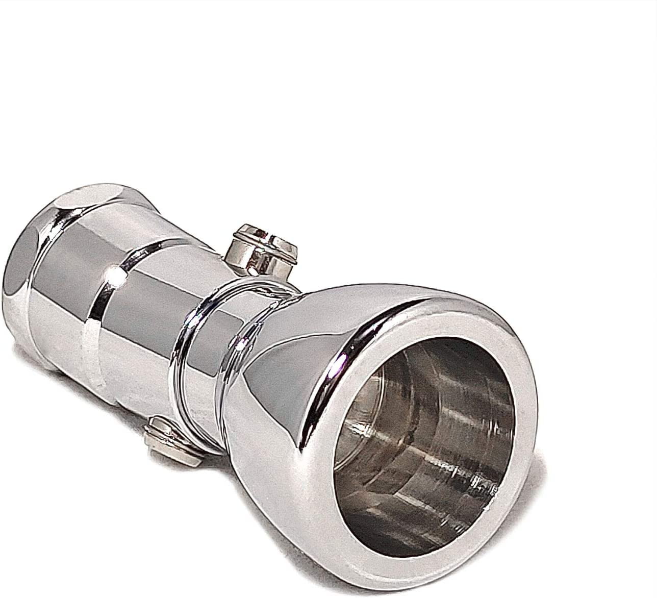 Avalon Shower Head Solid Brass Push Button Flow Control Chrome Finished ...