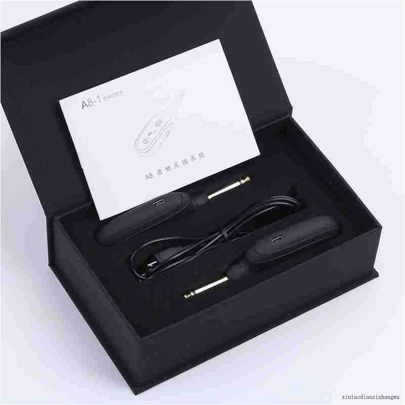 A8 UHF Wireless System Electric Guitar Bass Pickup Audio Transmitter Receiver - Walmart.com