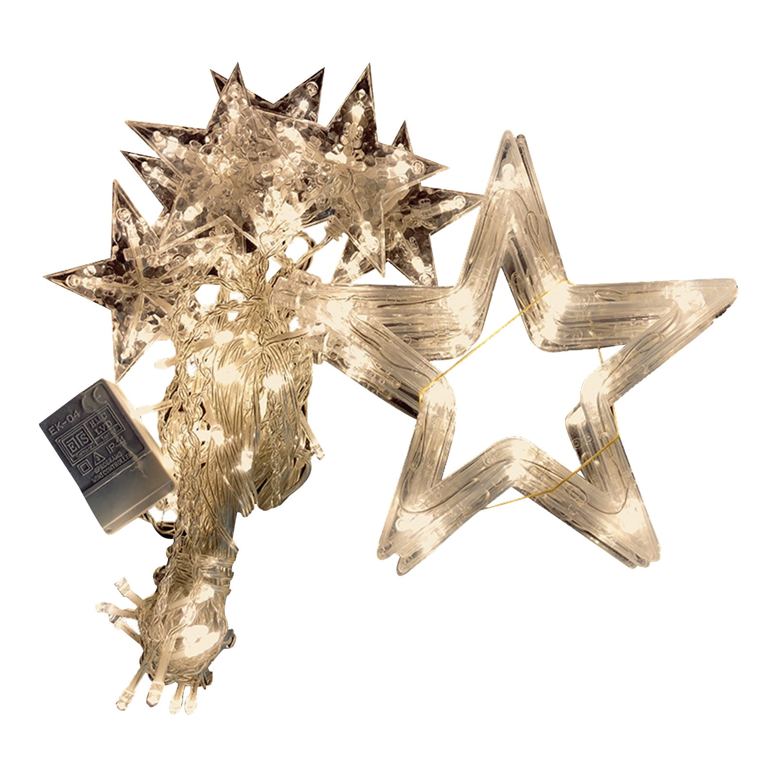 Click here for Yulier 11.5ft Star Moon Led Curtain String Lights... prices