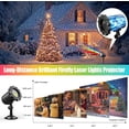Laser Projector Firefly Lights Outdoor,12 Effect Moving RGB Show ...