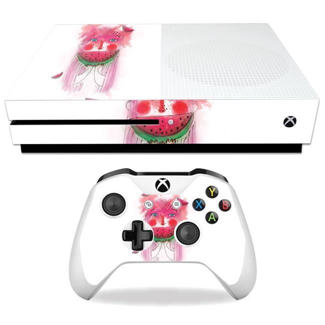 MightySkins MIXBONES-July Watermelon Skin Decal Wrap for Microsoft Xbox ...