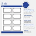 Avery® Business Cards, 2" x 3.5", Silver-Metallic Black, Matte, 80ct ...