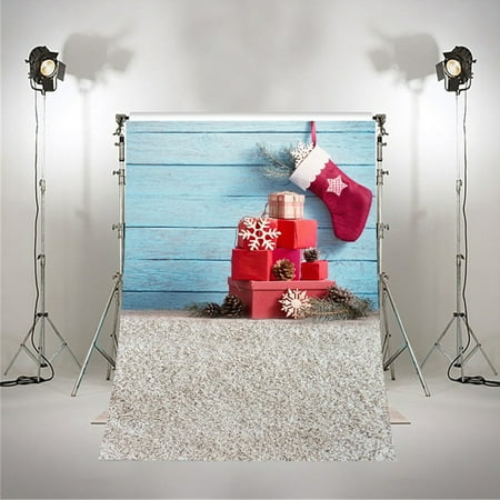 NK HOME 3x5FT Christmas Sock Photo Backdrop Photography Backdrops ...