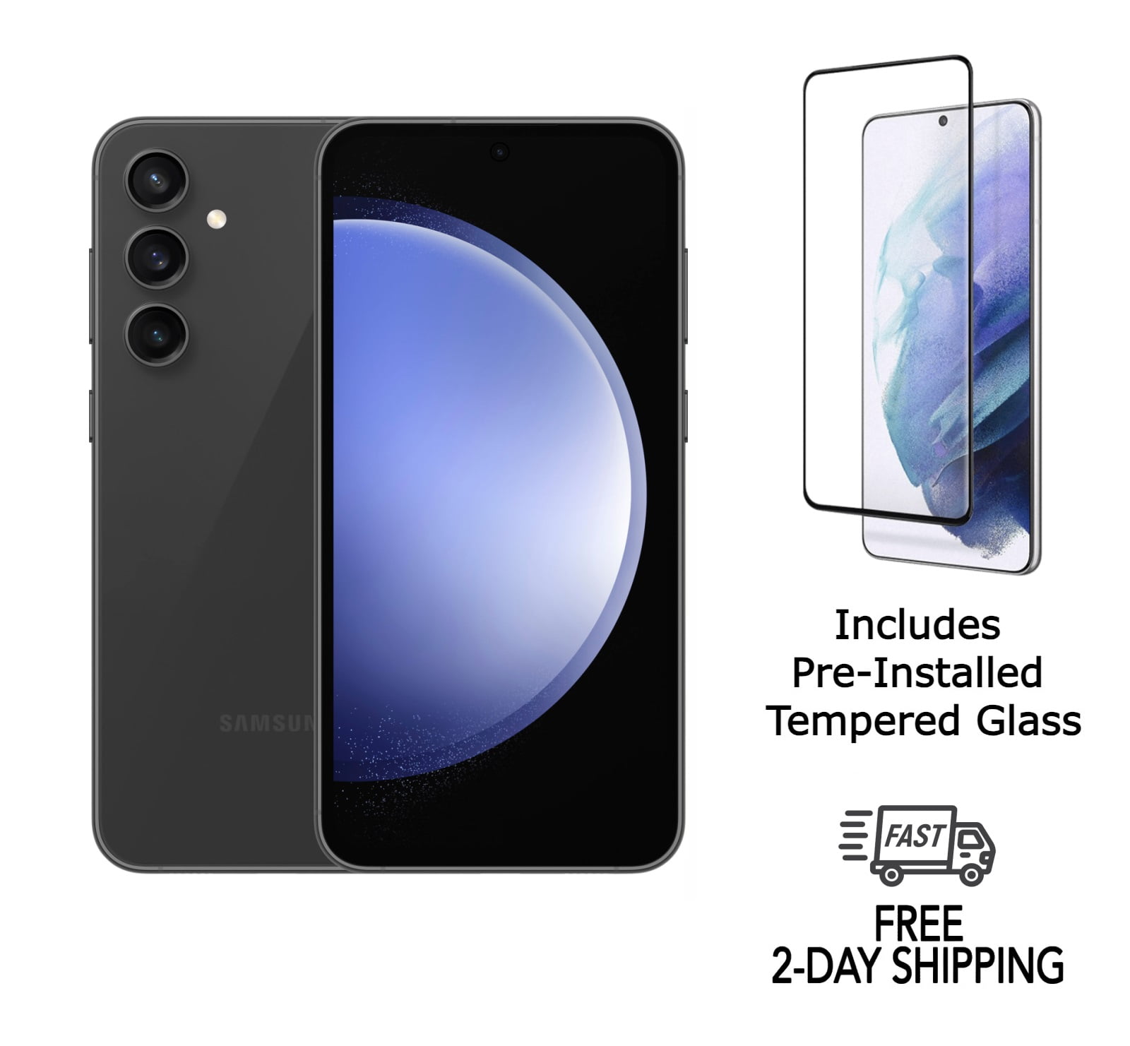 Restored Samsung Galaxy S23 FE S711U (Fully Unlocked) 128GB Graphite w ...