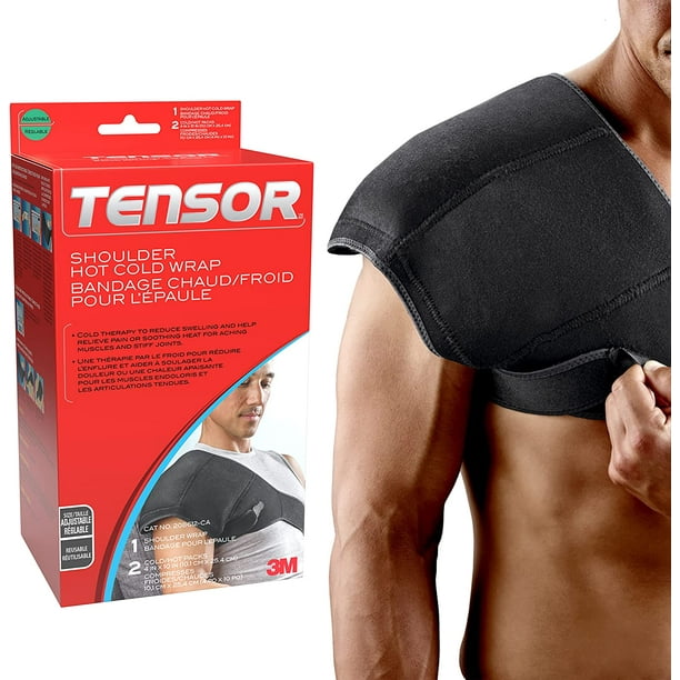 Tensor Shoulder Hot Cold Wrap 208612-CA, Adjustable, 1 Wrap, 2 Gel ...