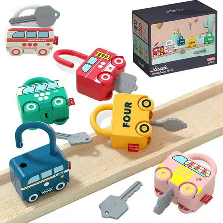 Montessori Educational Toys,Fine Motor Skills Toys,Lock and Key Toys ...