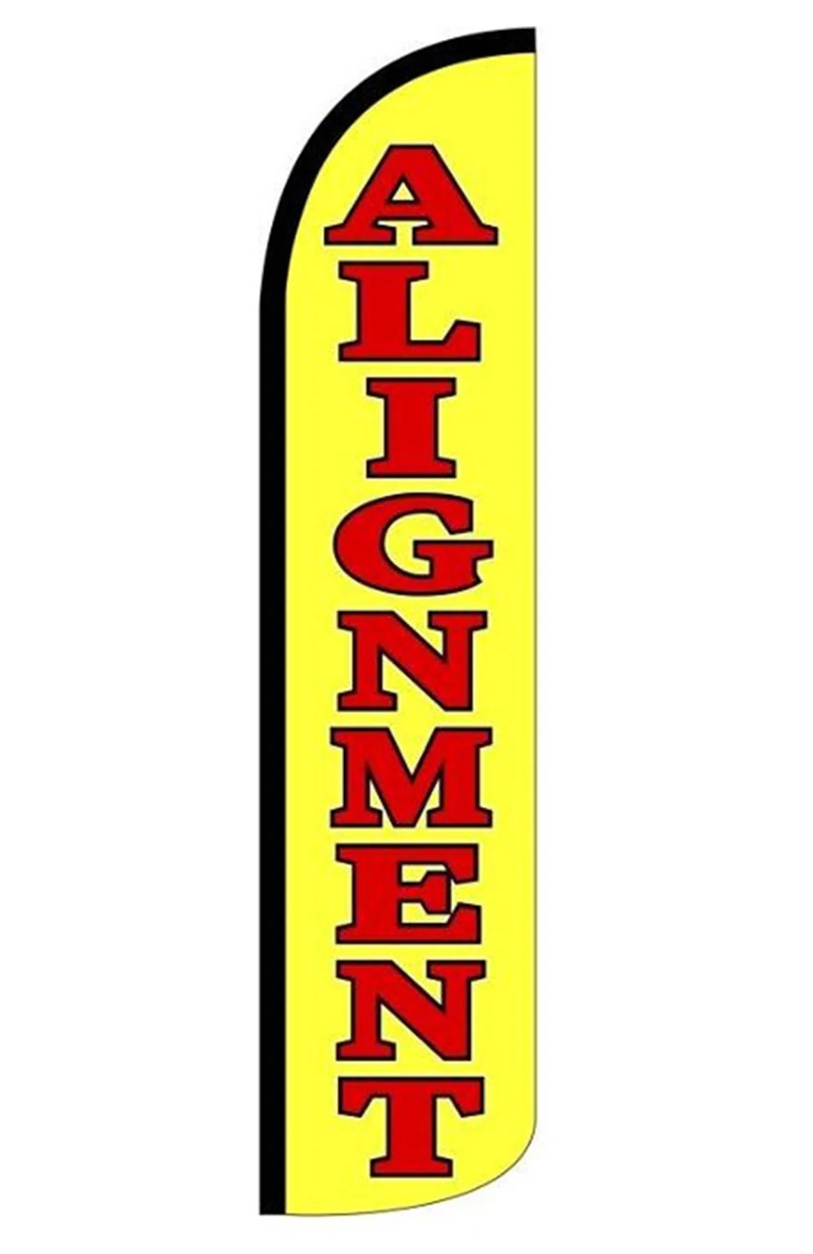 ALIGNMENT Windless Flag Without Pole | Advertisement /Business Flags ...