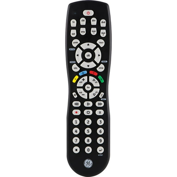 GE 8-Device Universal Remote, Black, 34929 - Walmart.com
