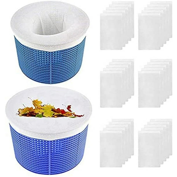 30 Pack Pool Protector Nets - Cleans Debris and Leaves - For Inground ...