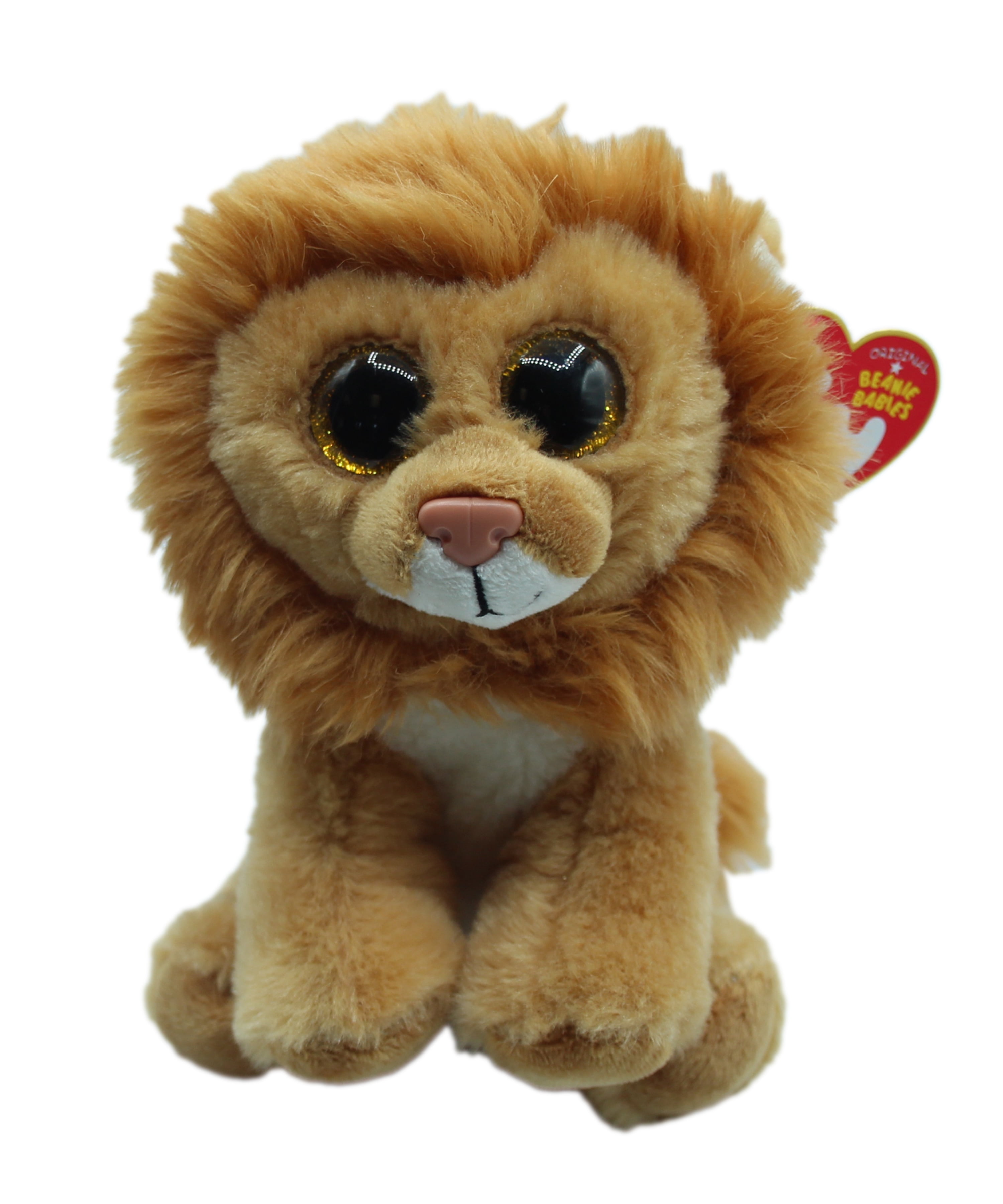 Ty Beanie Baby: Louie the Lion | Glitter Eyes | Stuffed Animal ...