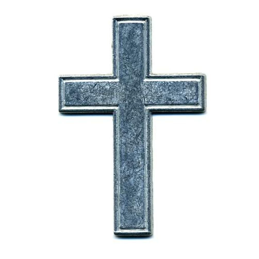 Silver Pocket Crosses, 1 3/4 Inches Tall Metal Pack of 50 Crosses ...