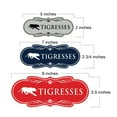 Designer Tigers and Tigresses, Novelty Restroom Signs, Set of 2 (Lt ...