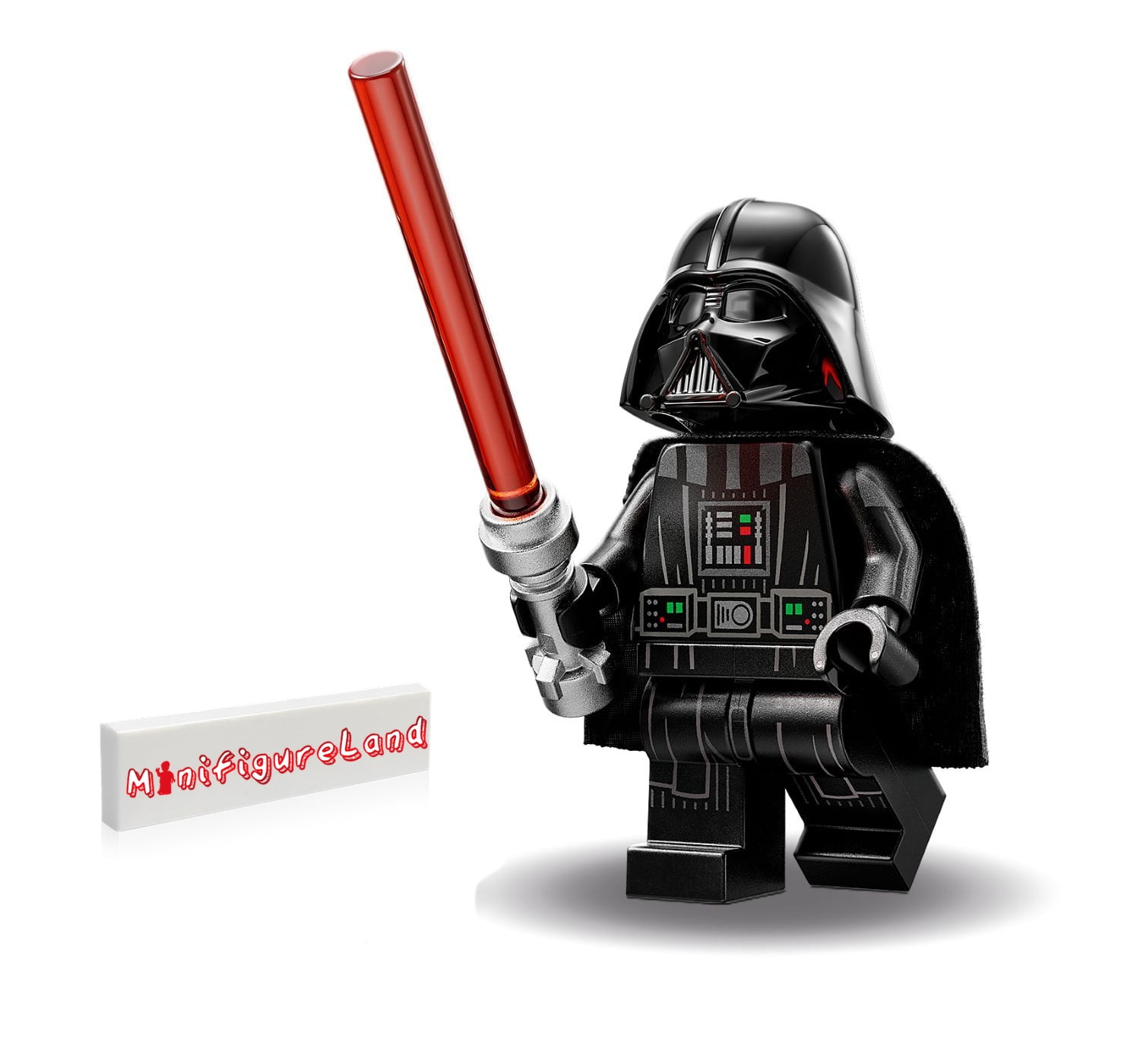 LEGO Star Wars Obi-Wan Kenobi Minifigure - Darth Vader (Printed Arms ...