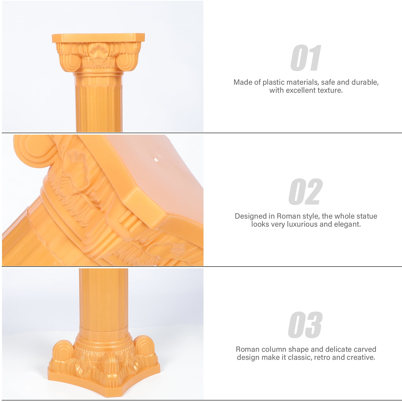 Buy Roman Planter Column Urn Wedding Pot Plant Pillar Stand Flower ...