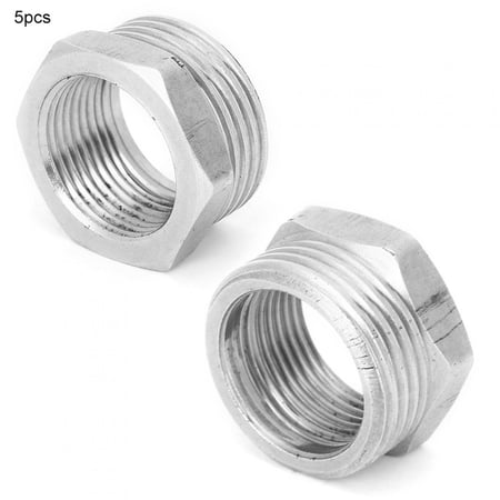 Loewten Threaded Pipe Connector,1in NPT Male To 3/4in NPT Female ...