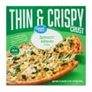 Marketside Artichoke Spinach Tomato Flatbread Pizza, White Garlic Sauce ...