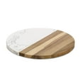 Maison du Fromage Charcuterie Cheese Board, Cultured Marble and Wood ...