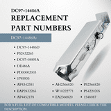 DC97-14486A Dryer Heating Element Assembly Replacement for Samsung ...