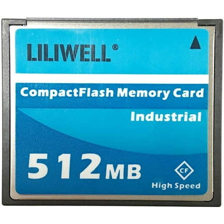 LILIWELL 512 MB CompactFlash Memory Card Industrial 512m CF Type I Card ...