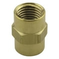Female Hex Coupling Brass Fitting 2 Pack - Walmart.com