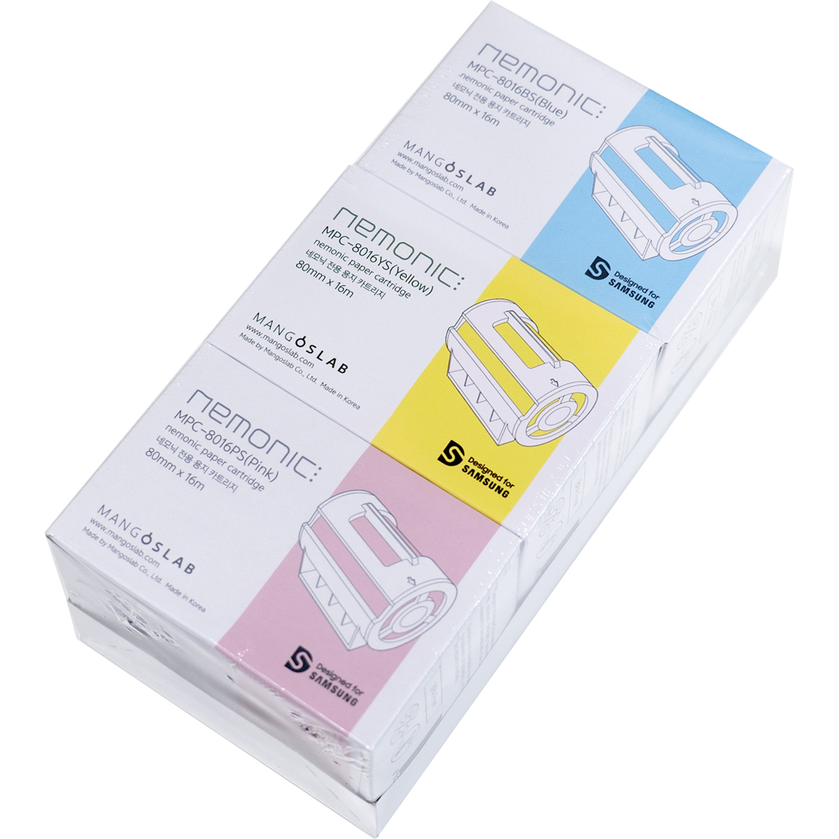 3-Pack Nemonic Paper, Multicolor - Walmart.com