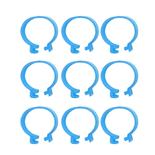 100 Pieces Poultry Leg Rings, Easy to Apply and Remove, Identify ...