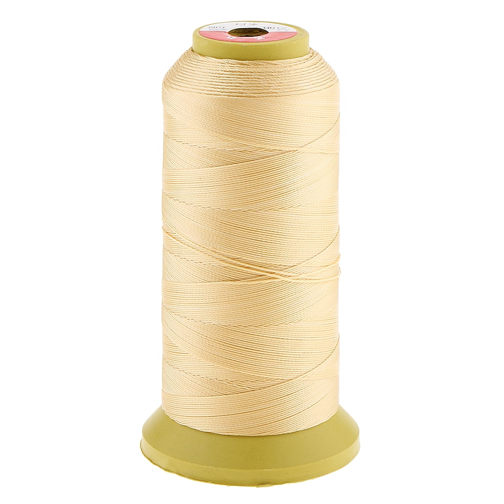 2000M Hair Braid Sew Sewing Weaving Extension Thread Yellow - Walmart.com