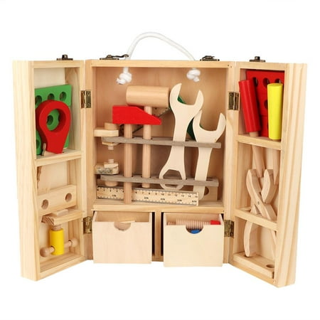 Yosoo Kid Pretend Toolbox Toys Children Educational Repair Tool Set ...