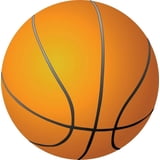 Orange Basketball Cut out Wall Decal by Wallmonkeys Peel and Stick ...