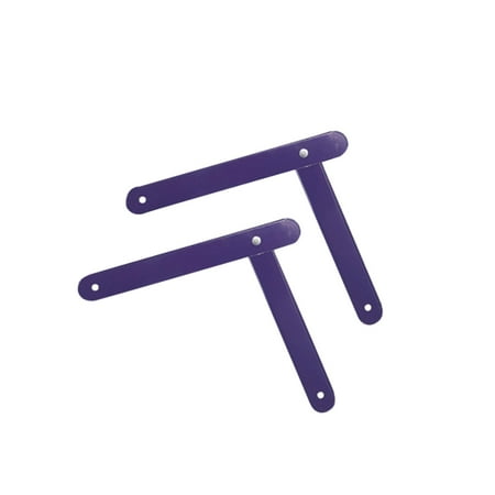 2x Aluminum Step Ladder Hinge Fixed Support Reinforced Tie Rod ...