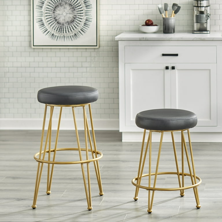 Metal backless counter stools store