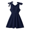 CAIXIA 4th of July Dress Toddler Girls Summer Dress Ruffle Sleeveless ...