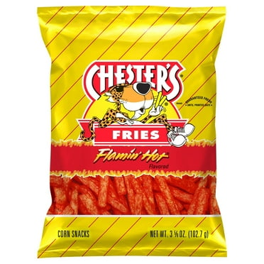 Chester's Cheddar Puffs, Butter Flavored Puffcorn, 3.25 oz Bag ...