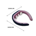 DUMUIELD Deals Intelligent Neck Massager Pulse Smart Neck Massager Heat ...