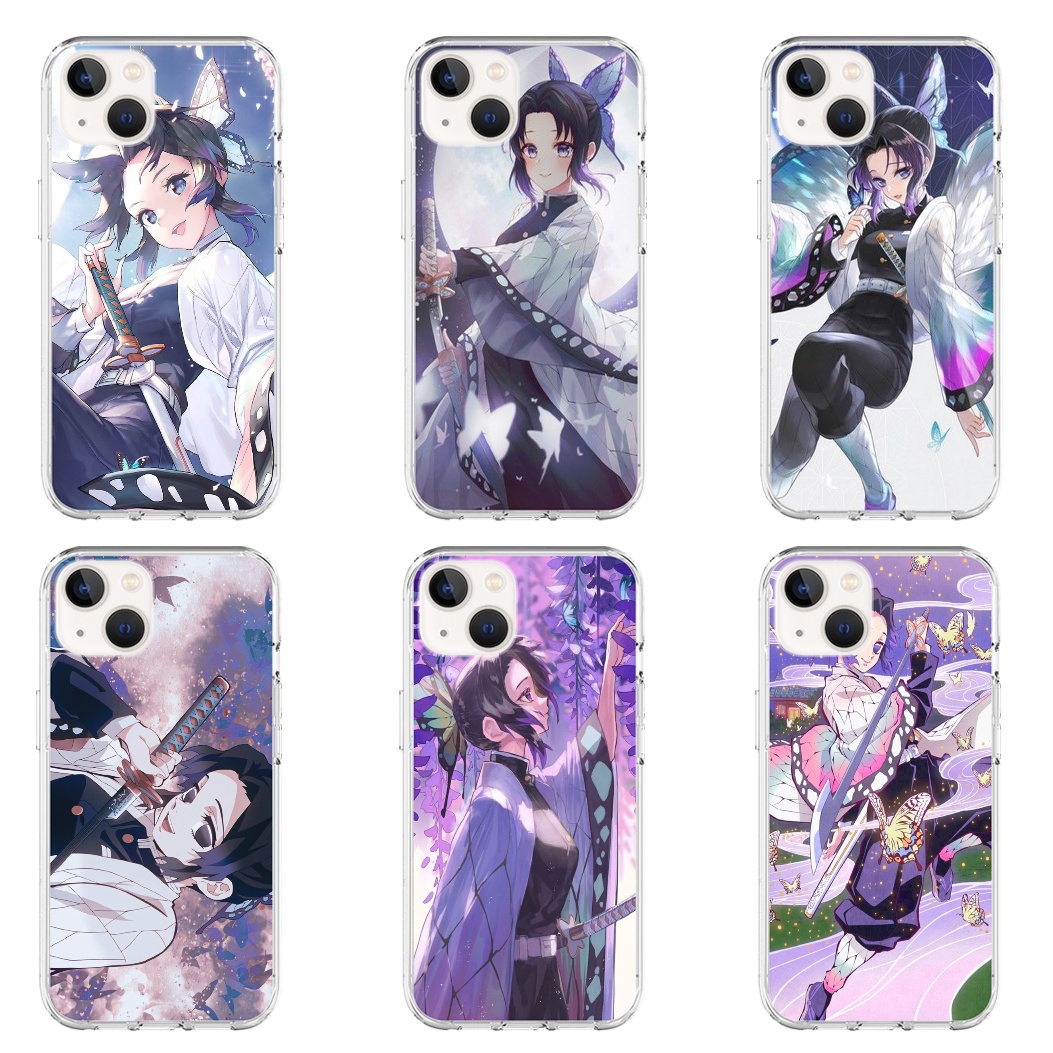 Demon Slayer Kochou Shinobu Phone Case for iPhone 14 14 Plus 14 Pro for ...