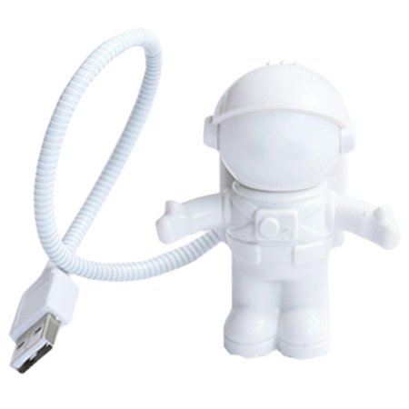 Spaceman Keyboard Lamp Bendable Hose Flexible LED Portable USB Charging ...