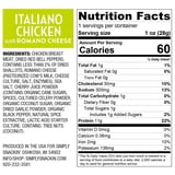 Simply Snackin' Chicken Protein Snack - Variety Pack Size: 24 pc ...