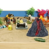 Raindrops 10Pcs Simulation Volcano Toy Model for Parties Assorted Color ...