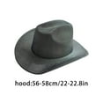 Adult Cowboy Hat with Shimmering Sequins for Woman Western Cowboy Hat ...
