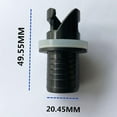 Kayak Air Adapter Air Pump Hose Nozzle Inflatable Boat Rubber Dinghy ...