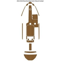 2006-2012 Mastercraft X15 Swim Platform Cockpit Pad Boat EVA Teak Deck ...