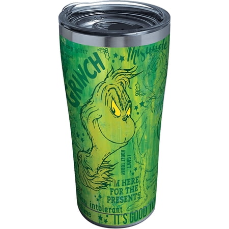 Dr. Seuss-Grinch Green Christmas Triple Walled Insulated Tumbler, 1 ...